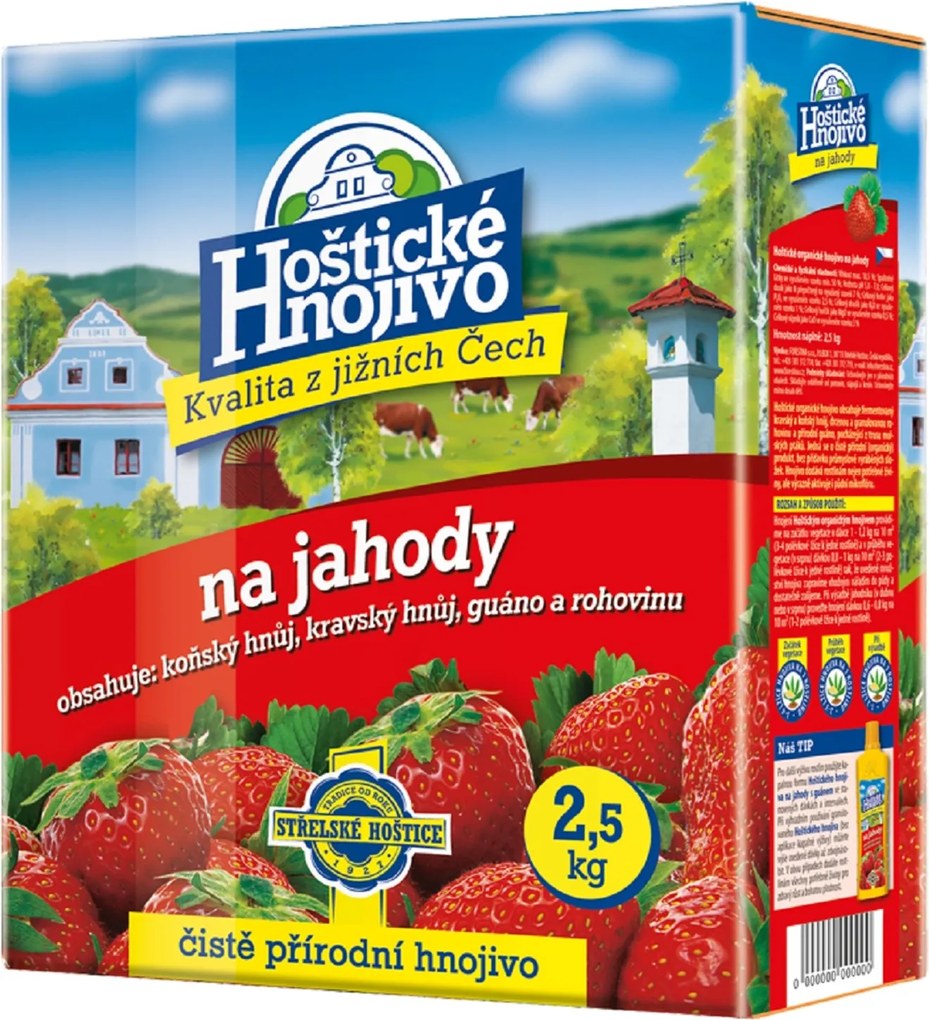Hoštické hnojivo na jahody 2,5 kg