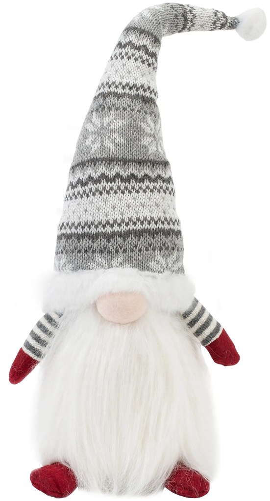 Tutumi, vánoční trpaslík 47cm 22623, šedá, CHR-09911