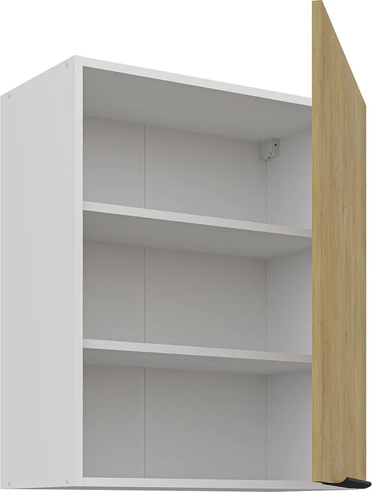 CREMONA bc | horní skříňka 60 G-72 1F policová | 60 cm | bílá/cremona