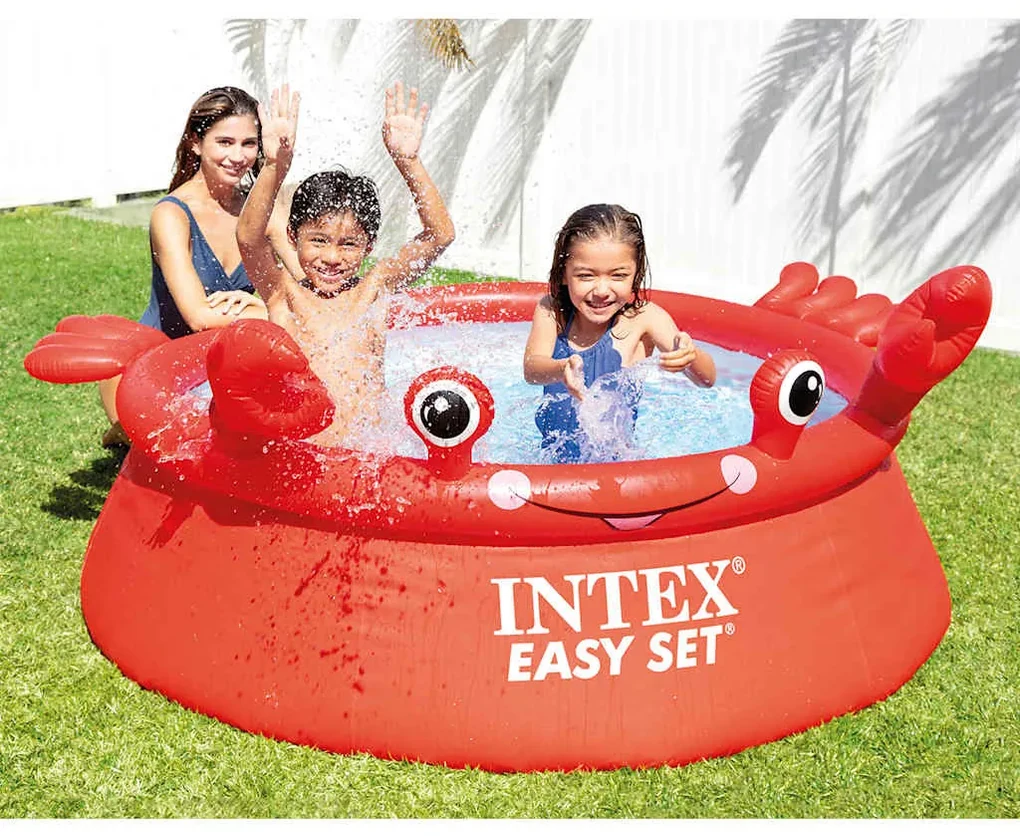 92512 INTEX Nafukovací bazén Happy Crab Easy Set 183 x 51 cm | BIANO