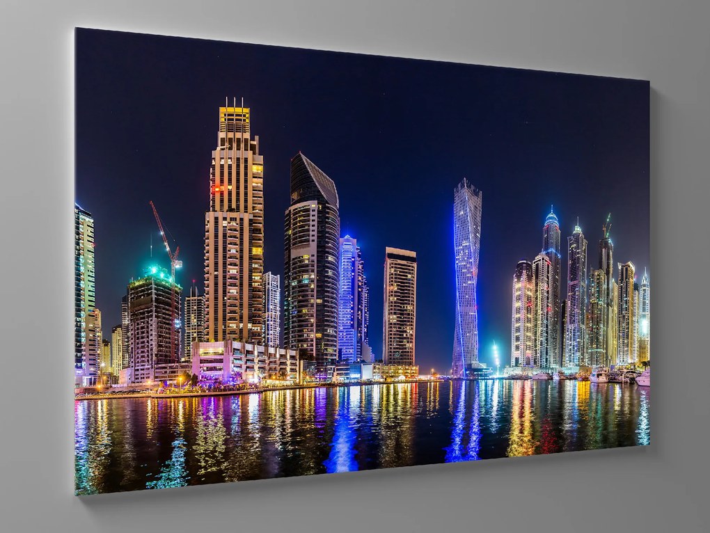 Liox Obraz Dubai Marina Rozměr: 150 x 100 cm