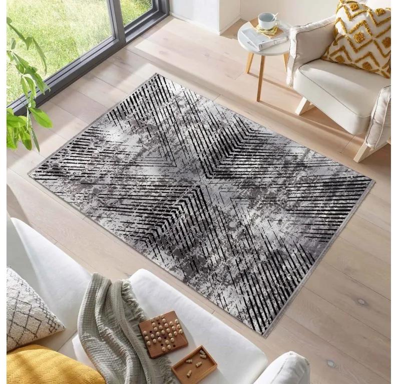 Ayyildiz Kusový koberec ELITE 8801, Šedá Rozměr koberce: 120 x 170 cm
