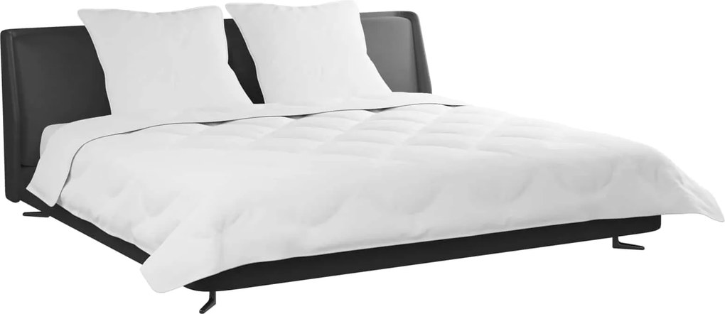 Duvet s polštáři s polštářem 3 ks Bílá Mikrovlákno a peří 3377912