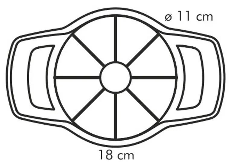 TESCOMA Kráječ na jablka PRESTO