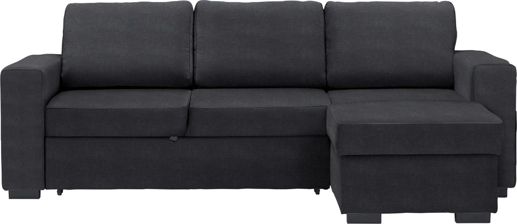 XXXLutz ROHOVÁ SEDAČKA, textil, antracitová Carryhome - Sedací soupravy - 002991002103