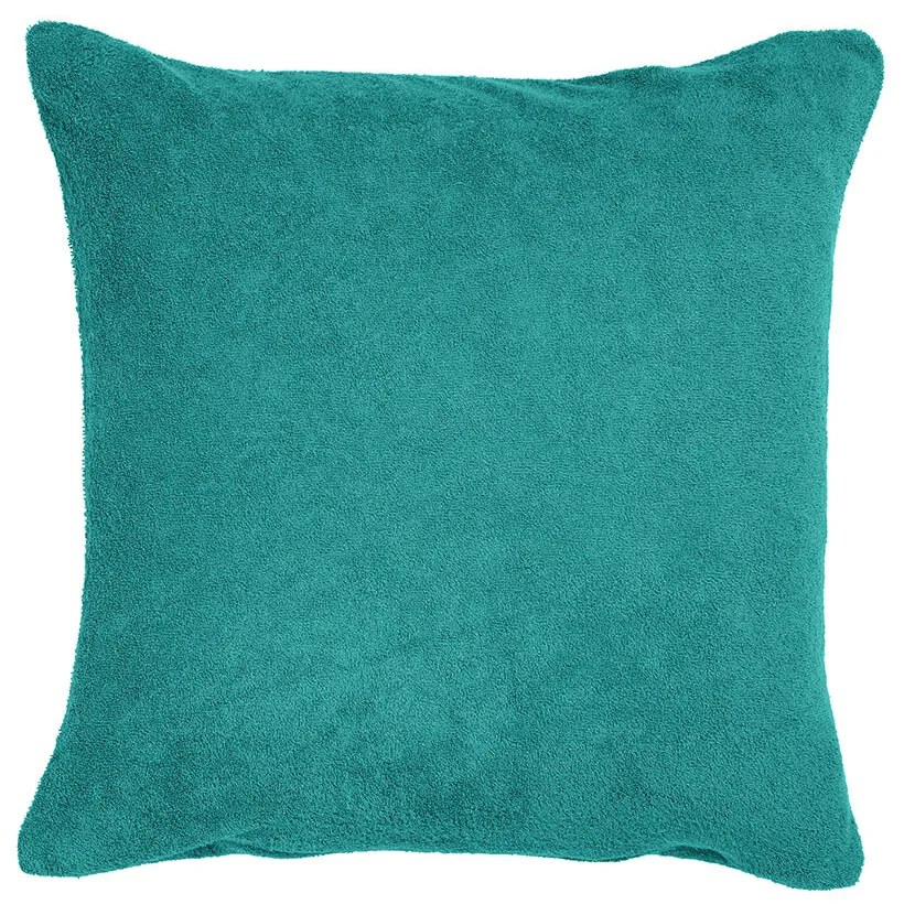 Froté povlak na polštář 40x40 tyrkysový tmavý 016 silný 200g/m2 KARO