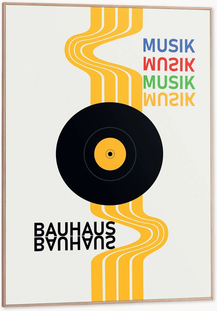 Zarámovaný digitální tisk Bauhaus