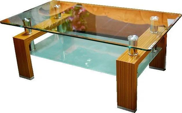 Falco Konferenční stolek A 08-2 světlý ořech