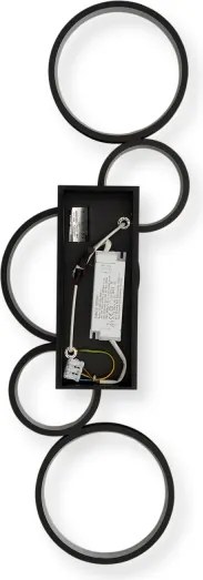 BRILAGI - LED Stmívatelné stropní svítidlo RINGO LED/34W/230V černá + DO