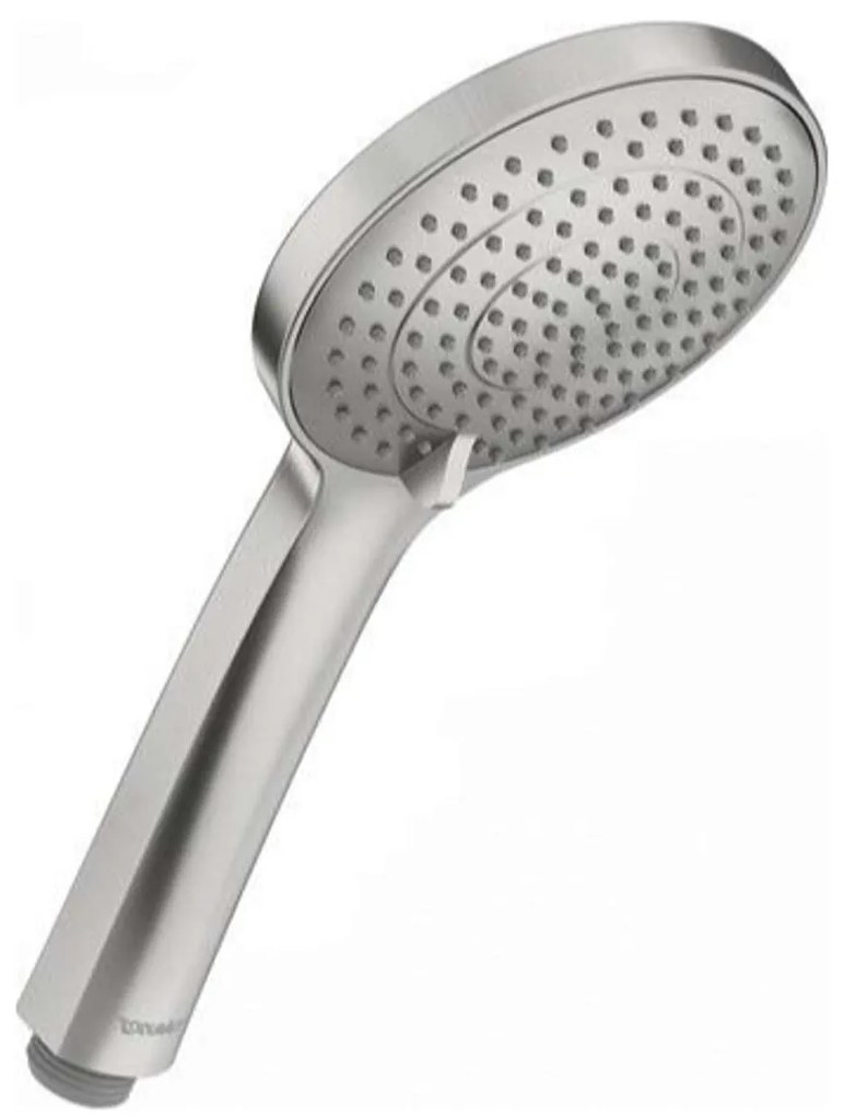 Duravit - Sprchová hlavice, 3 proudy, MinusFlow, kartáčovaný nerez UV0652016070