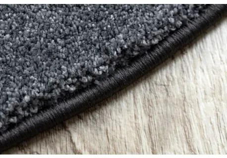 koberec kulatý SAN MIGUEL šedá 97 hladký, Jednotný jednobarevný velikost kruh 133 cm | krásné koberce cz