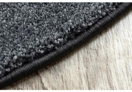 koberec kulatý SAN MIGUEL šedá 97 hladký, Jednotný jednobarevný velikost kruh 200 cm | krásné koberce cz