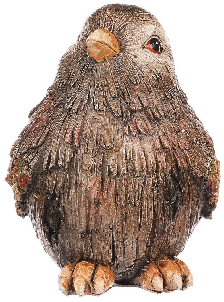 Ptáček, dekorace z polyresinu - ALA1031