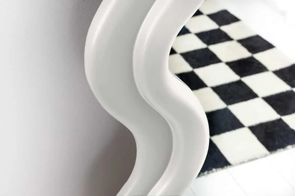 Designové nástěnné zrcadlo Fearghus 160 cm bílé