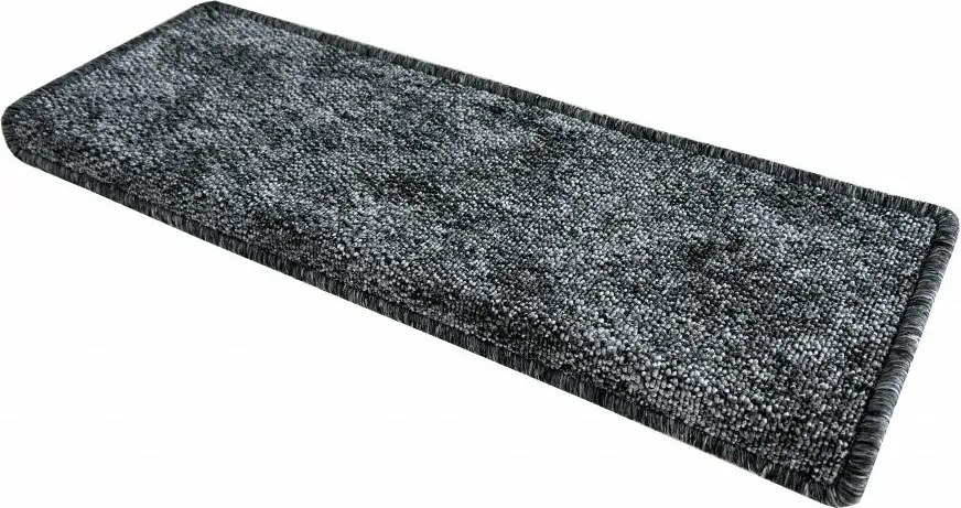 Vopi Nášlapy na schody Madrid šedý obdélník, samolepící - 25x80 obdélník (rozměr včetně ohybu)