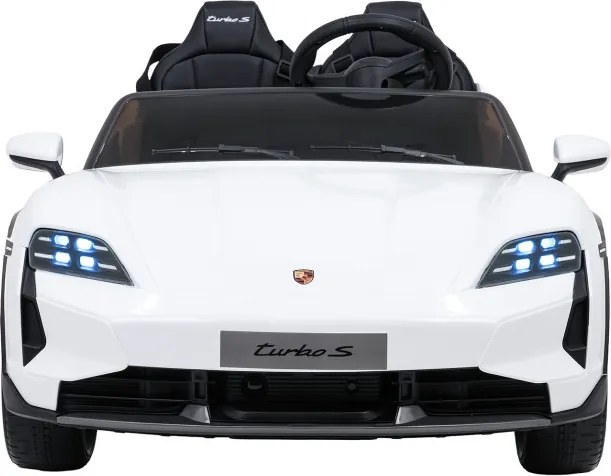 Elektrické autíčko Porsche Taycan Turbo S bílé