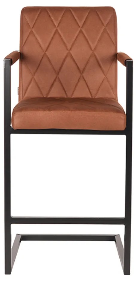 LABEL51 barová židle DENMARK koňak Color: Cognac UK-30.295