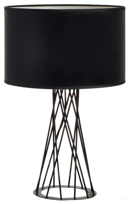ACA DECOR Stolní lampa ACACIA, černá barva