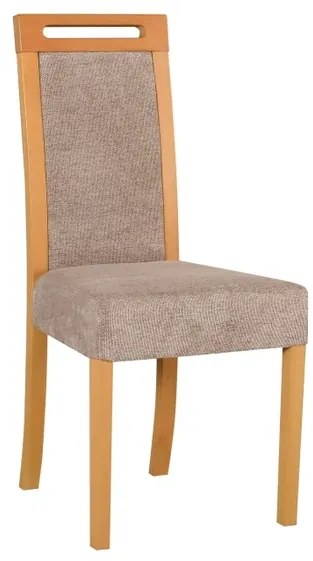 Drewmix jídelní židle ROMA 5 dřevo: sonoma, látka: látka s doplatkem