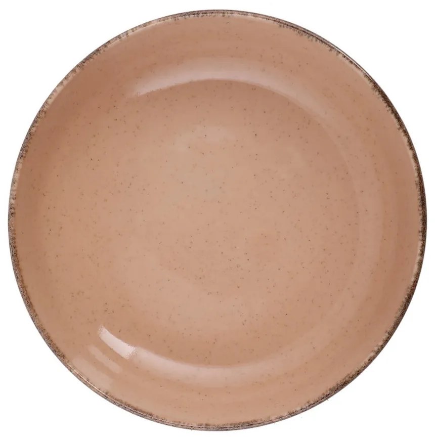 24dílná sada růžového porcelánového nádobí Kütahya Porselen Pearl
