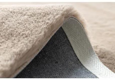Dywany Luszczow Kusový koberec BUNNY taupe, béžová, imitace králíčí kožešiny Rozměr koberce: 200 x 290 cm