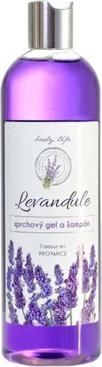 Sprchový gel a šampon s levandulovým olejem BT Premium 500 ml
