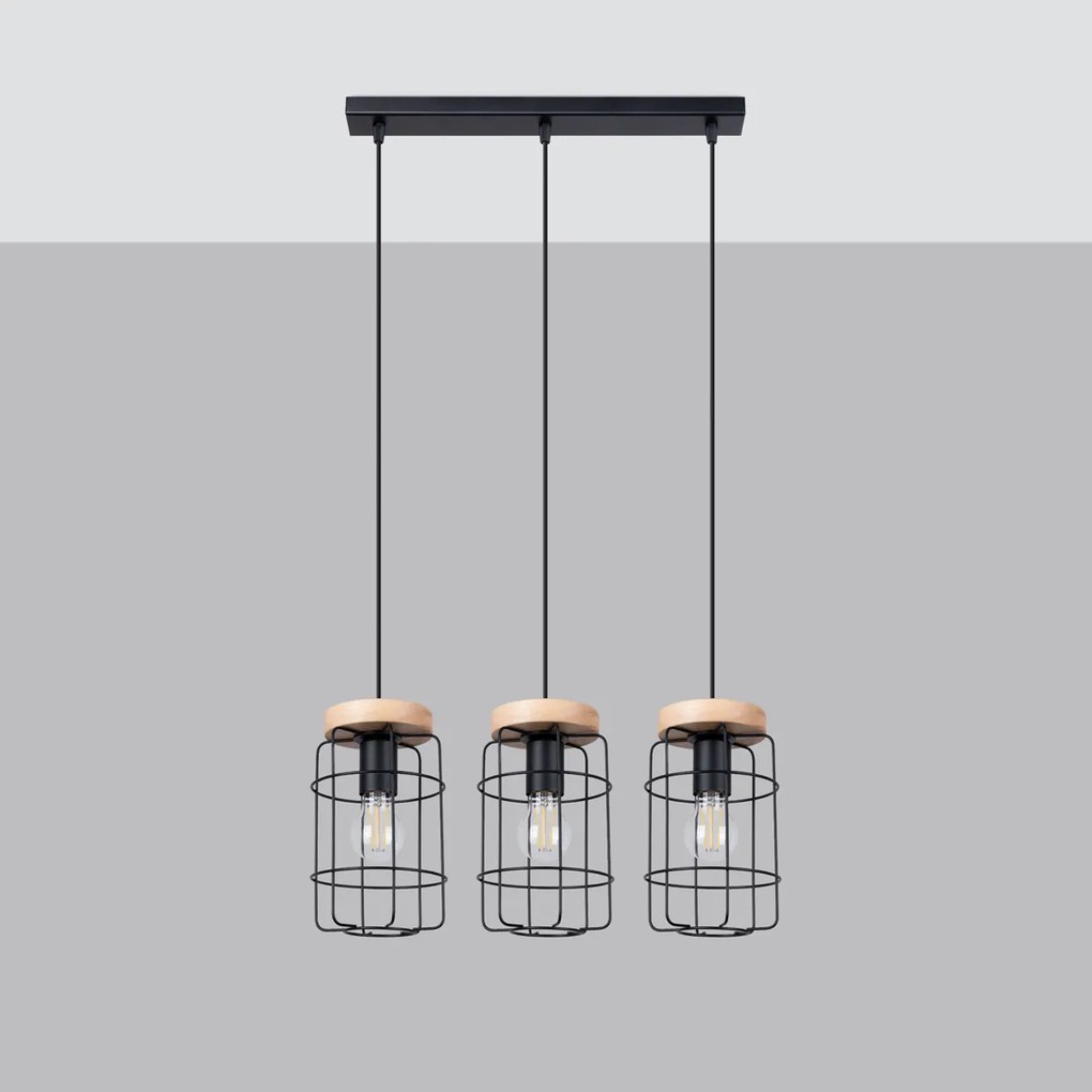 Sollux Lighting Závěsné svítidlo GOTTO 3L