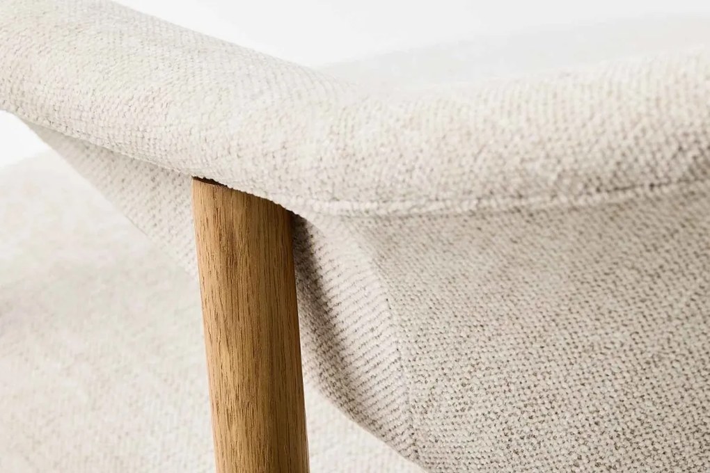 Designová jídelní židle Jacqueline přírodní dub