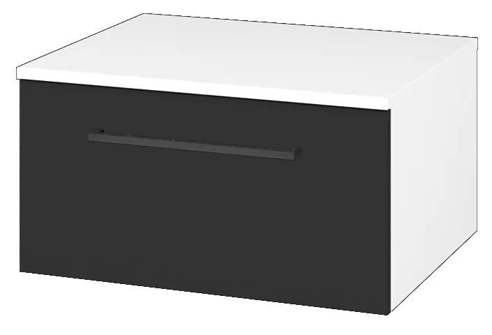 Dřevojas Skříň nízká DOS SNZ1 60 Varianta: M01 Bílá mat / Úchytka T07 / M01 Bílá mat