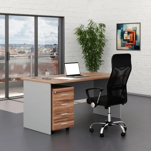 Sestava kancelářského nábytku SimpleOffice 1, 160 cm