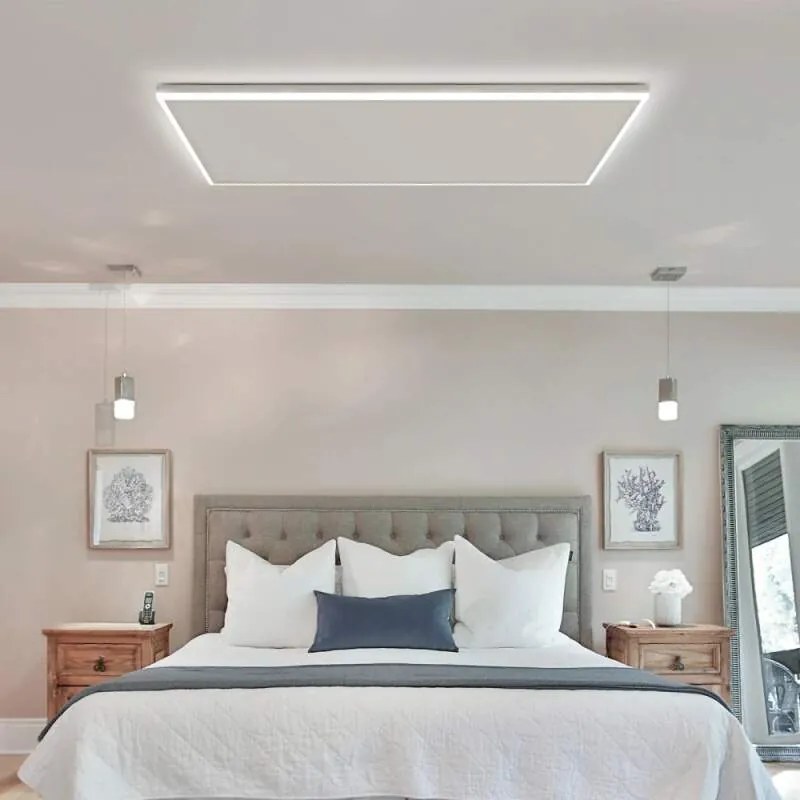 Stropní infrapanel ByeCold LED 660 W, 108 × 63 cm, WiFi, 16,5 m³