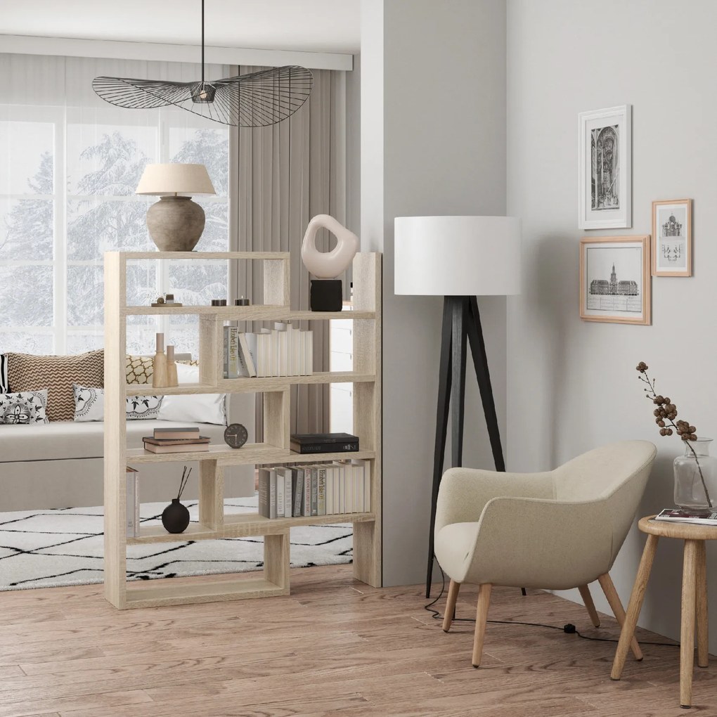 ADRK Furniture Regál KARDAL BS-KAD-138-S
