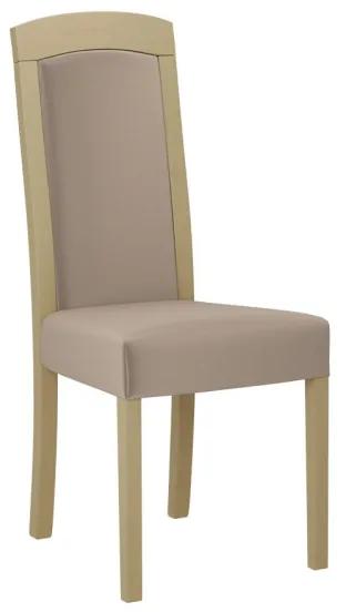 Čalouněná jídelní židle Heven VII, Barva dřeva: černý, Potah: Hygge D91