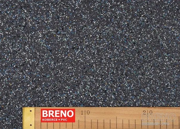 Breno PVC JAZZ ll Liana 999D - tmavě šedé terazzo, šíře 100 cm