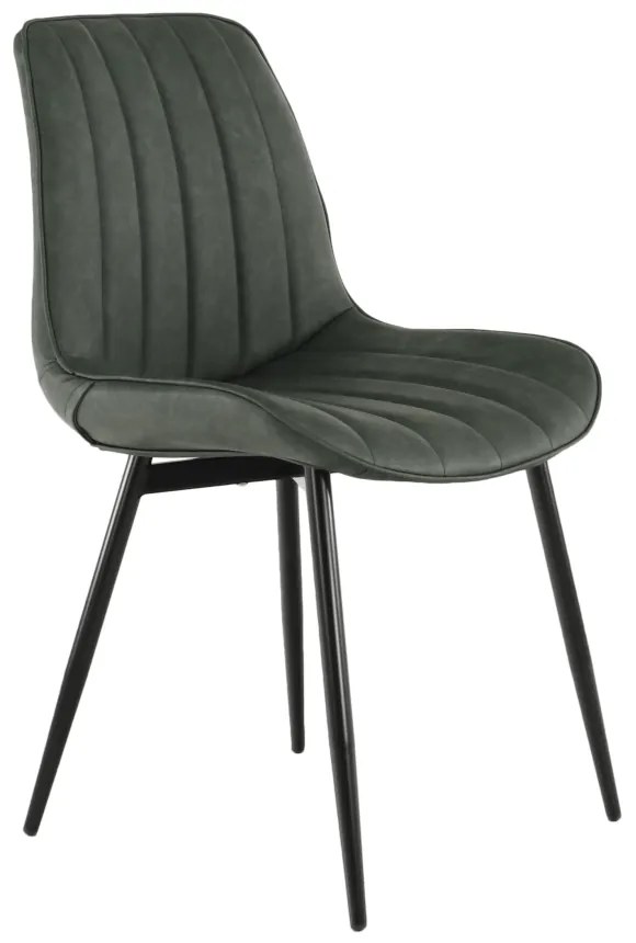 Židle, zelená / černá, Hazal