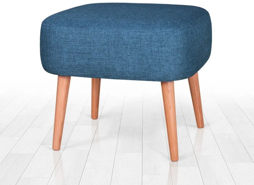 Atelier del Sofa Taburet Parrot - Blue, Modrá