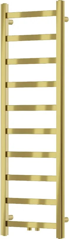 Mexen, koupelnový radiátor Mexen Bolt 1200 x 400 mm, 220 W, zlatý - W126-1200-400-00-50