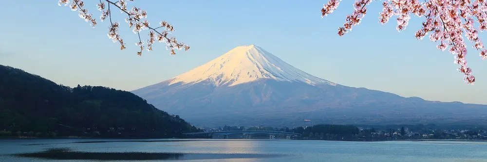 Obraz výhled na horu Fuji