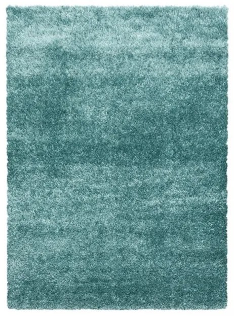 Vopi | Kusový koberec Brilliant shaggy 4200 aqua - Kruh průměr 200 cm