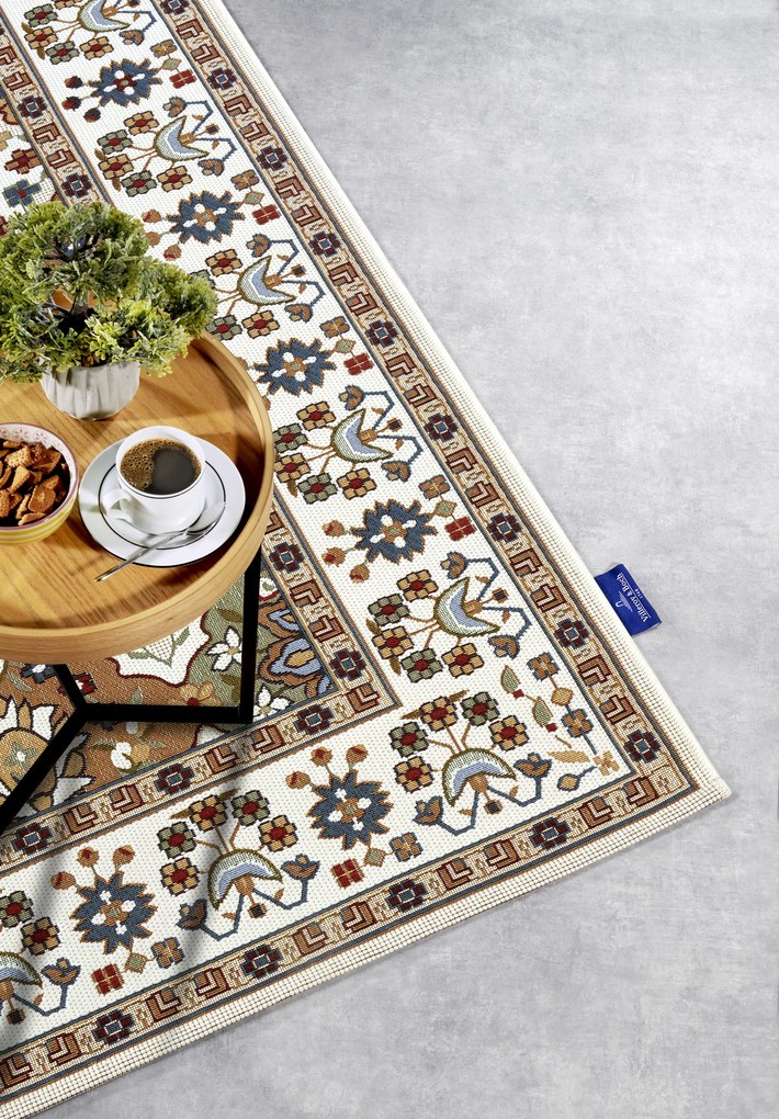 Villeroy & Boch Kusový koberec 106058 Cream, Multi – na ven i na doma, 160x235, vícebarevná, chodba / předsíň