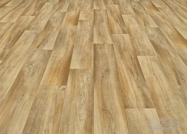 Breno PVC AMBIENT Silk Oak 603M – světlé dřevo, šíře 300 cm