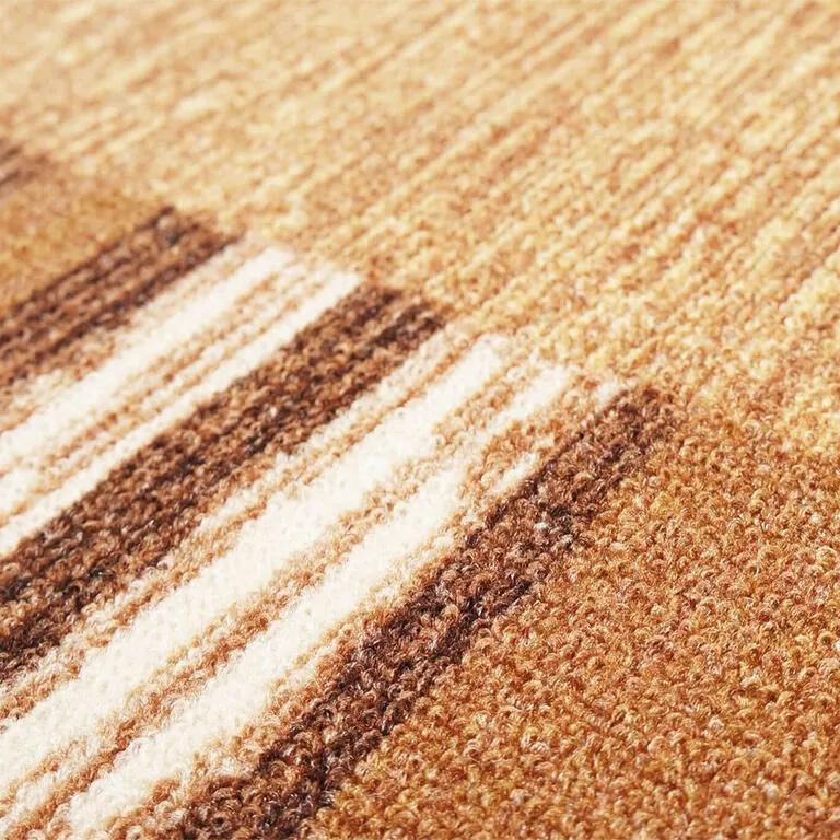 Kusový koberec GENEVE hnědá 67 x 250 cm