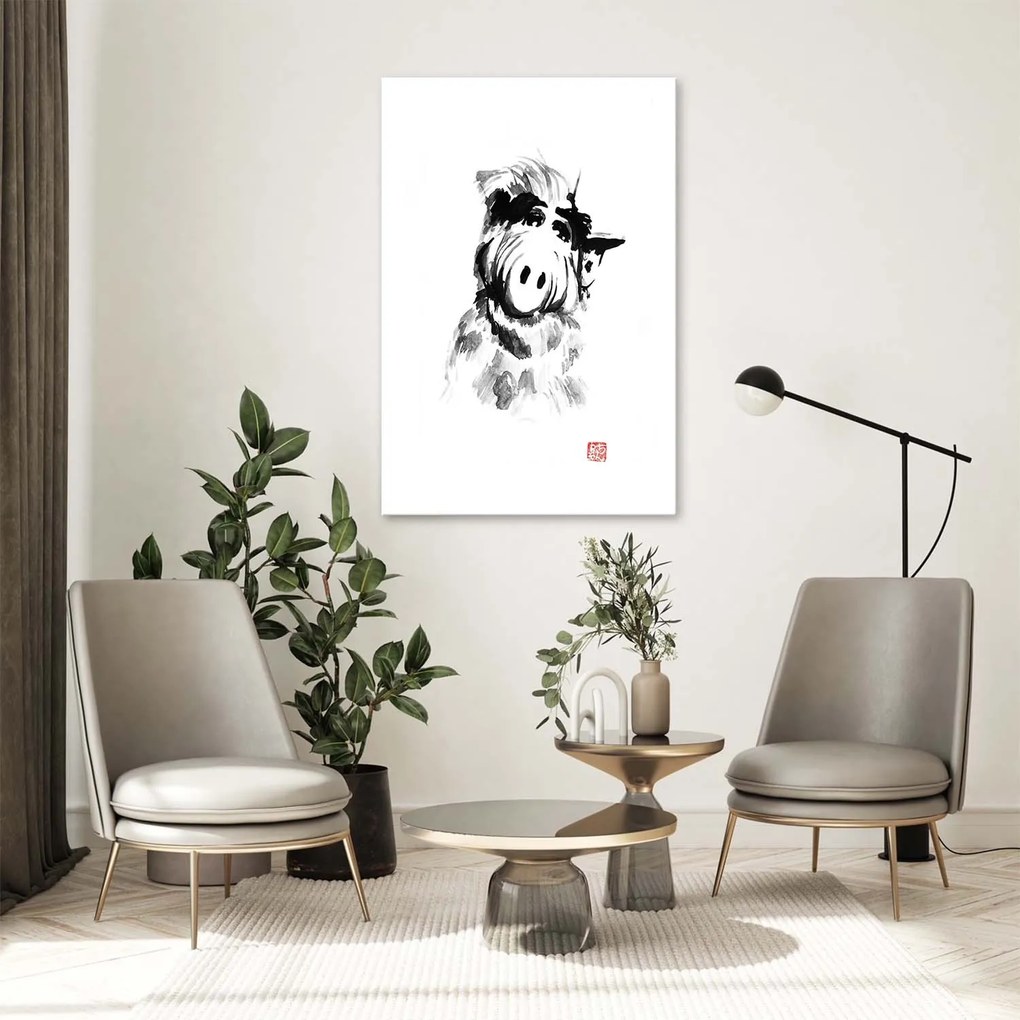 Gario Obraz na plátně Alf portrét - Péchane Rozměry: 40 x 60 cm