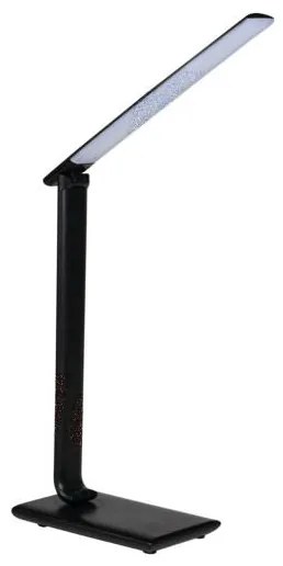 KANLUX Dotyková stmívatelná LED lampa PREDA, 7,3W, teplá bílá-studená bílá, černá 35780