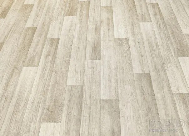 Breno PVC TRENTO Chalet Oak 000S – světle béžové dřevo, šíře 400 cm