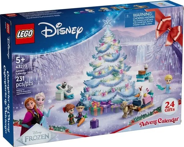 LEGO Disney 43273 Adventní kalendář 2025