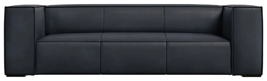 Tmavě modrá kožená pohovka 227 cm Madame – Windsor &amp; Co Sofas