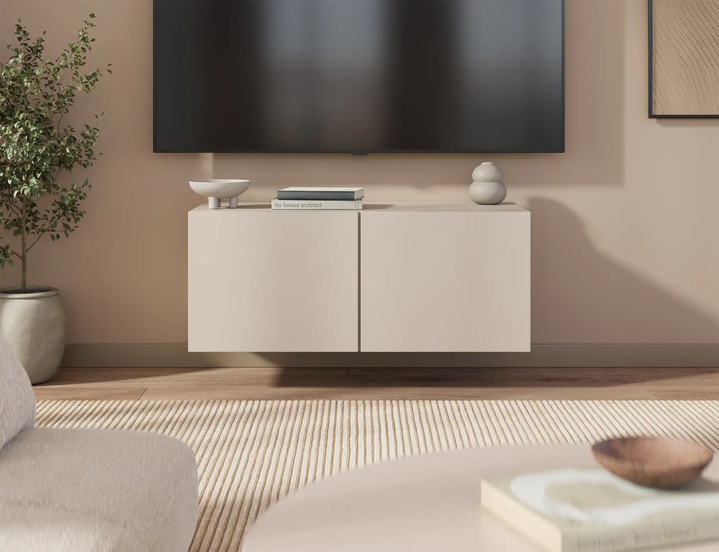 ADRK Furniture Lila Závěsný TV stolek ADRK-RTV-LIL-100-K