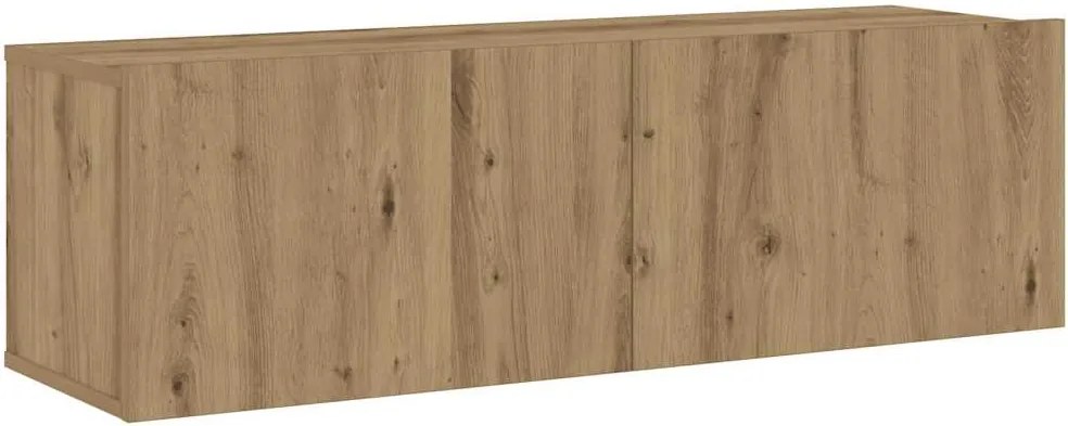 Nástěnné TV skříňky 3 ks dub artisan kompozitní 3328966