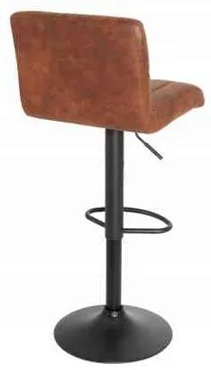 invicta interior Barová židle Portland vintage hnědá - 2ks 38456